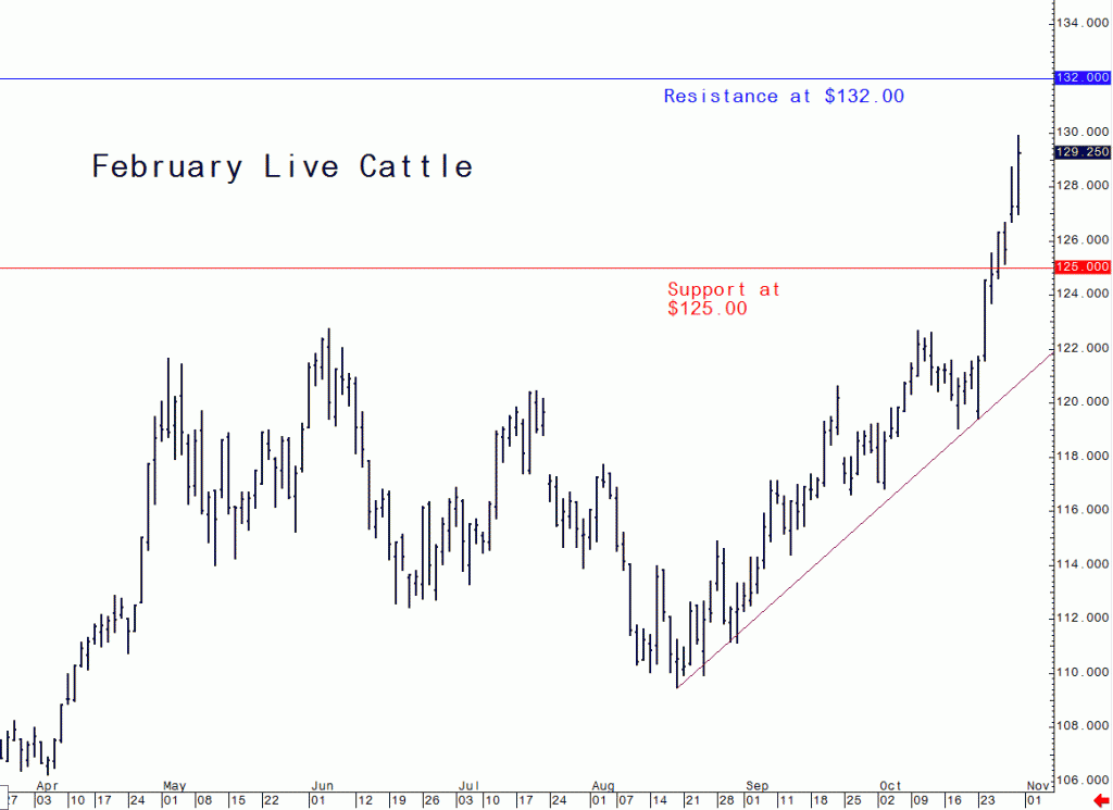 Livestock Futures Explode Higher; Bulls are Snorting!